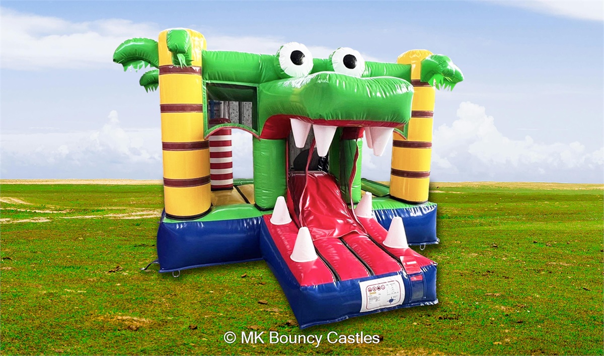 Croc Bish Bash Bouncy Castle - Bouncy Castle Hire in Milton Keynes | MK ...